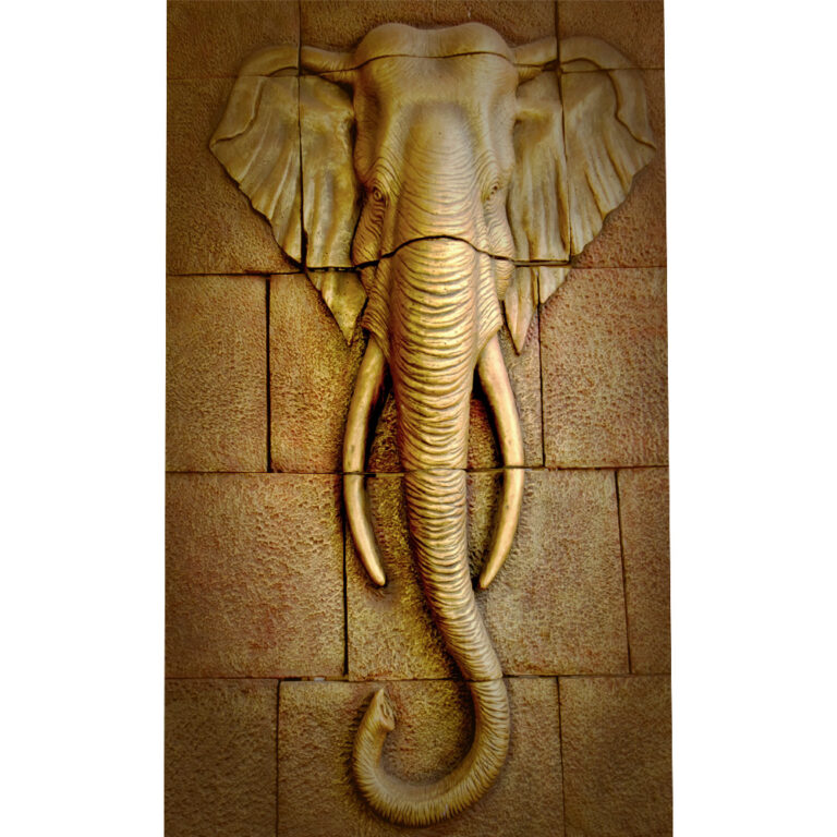 Embossed Elephant, Embossed Deer, Cycling Art, wallpaper in jalandhar ...