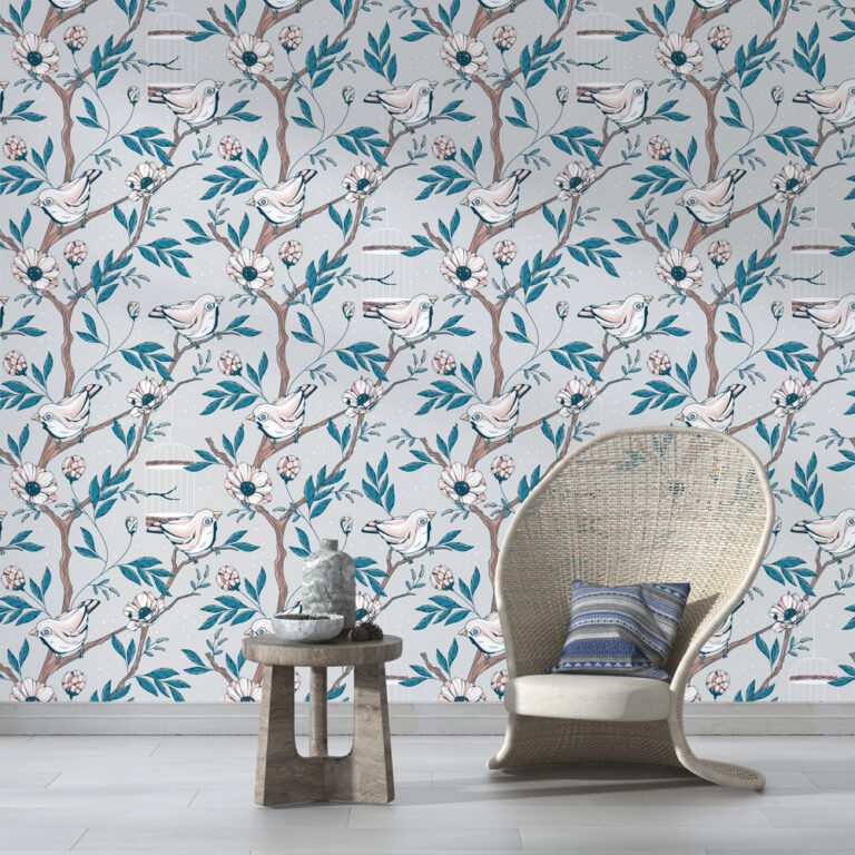 Lovely Paradise Flower Seamless Pattern, wallpaper in jalandhar ...
