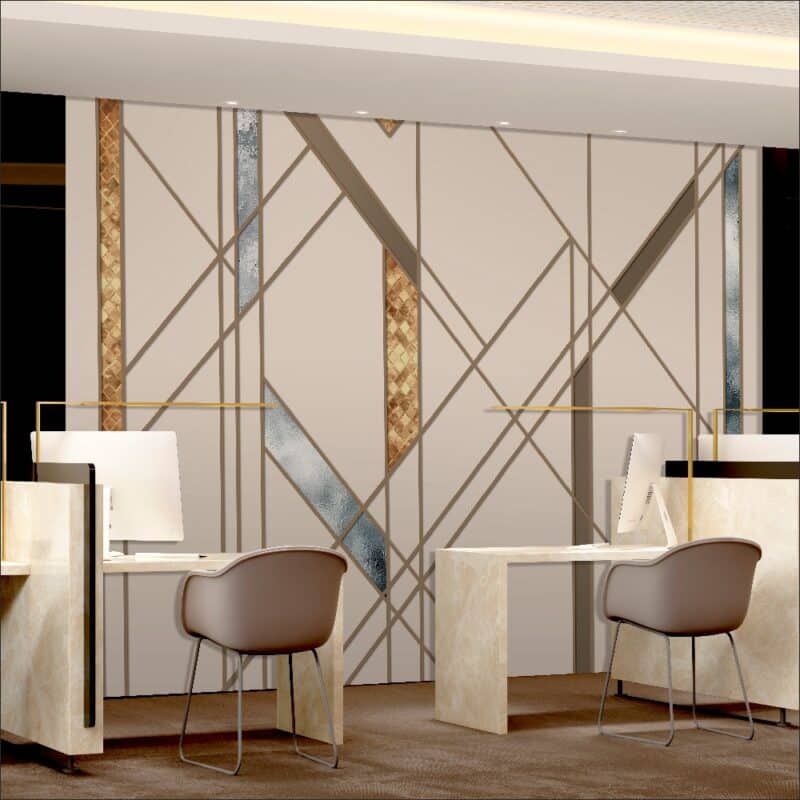 PVC Abstract Texture Wallpaper