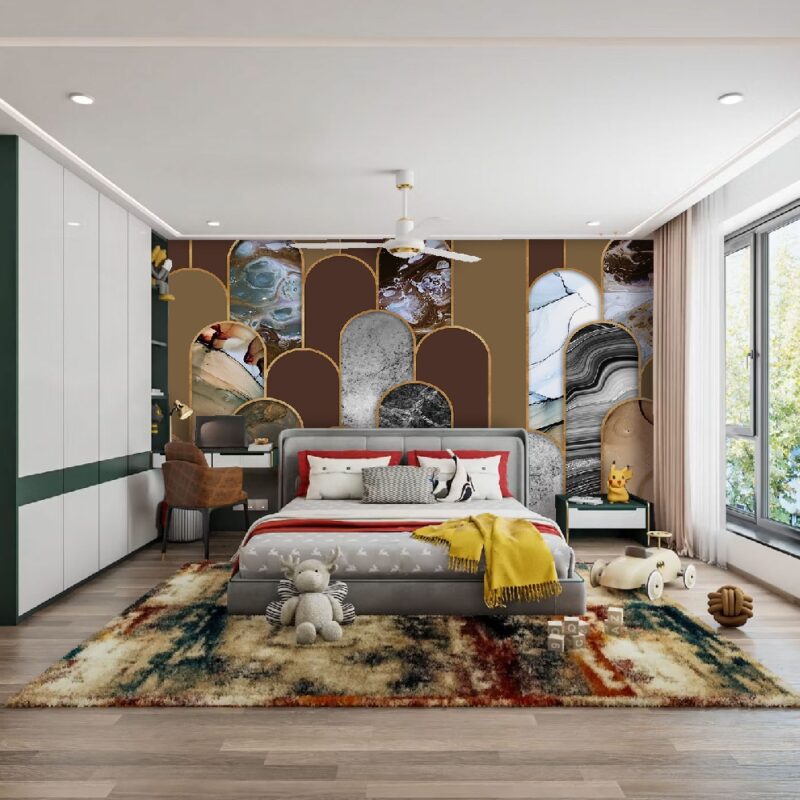Mural Wall Abstract Wallpaper