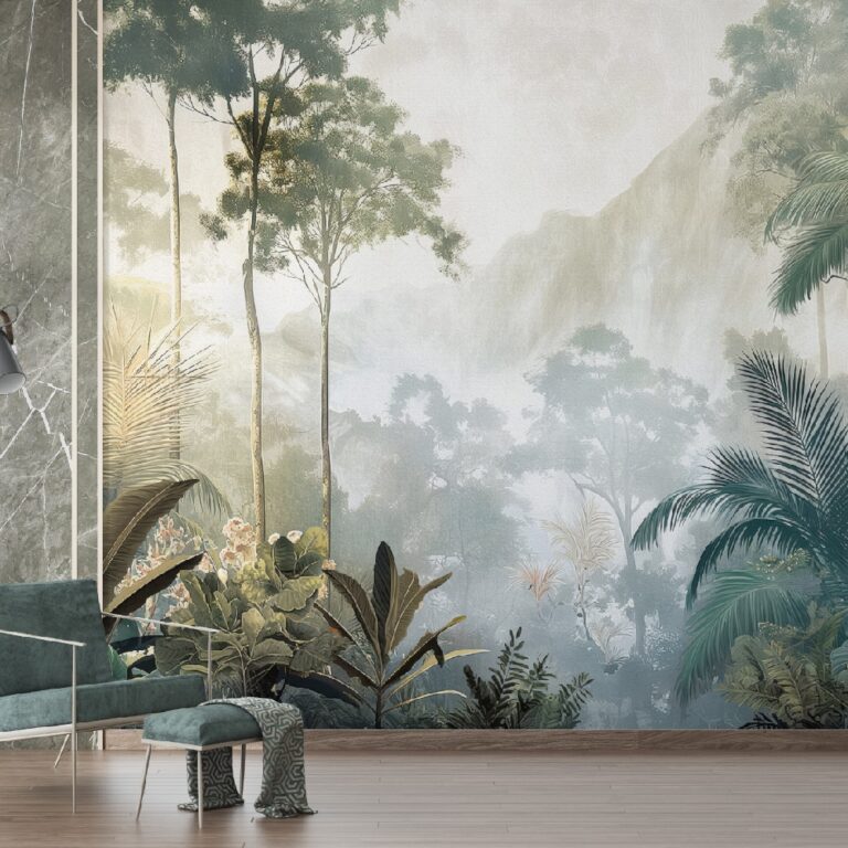 Tropical Watercolor Painting Wallpaper